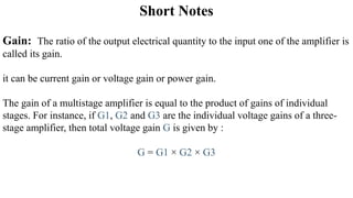 Multistage transistor | PPT