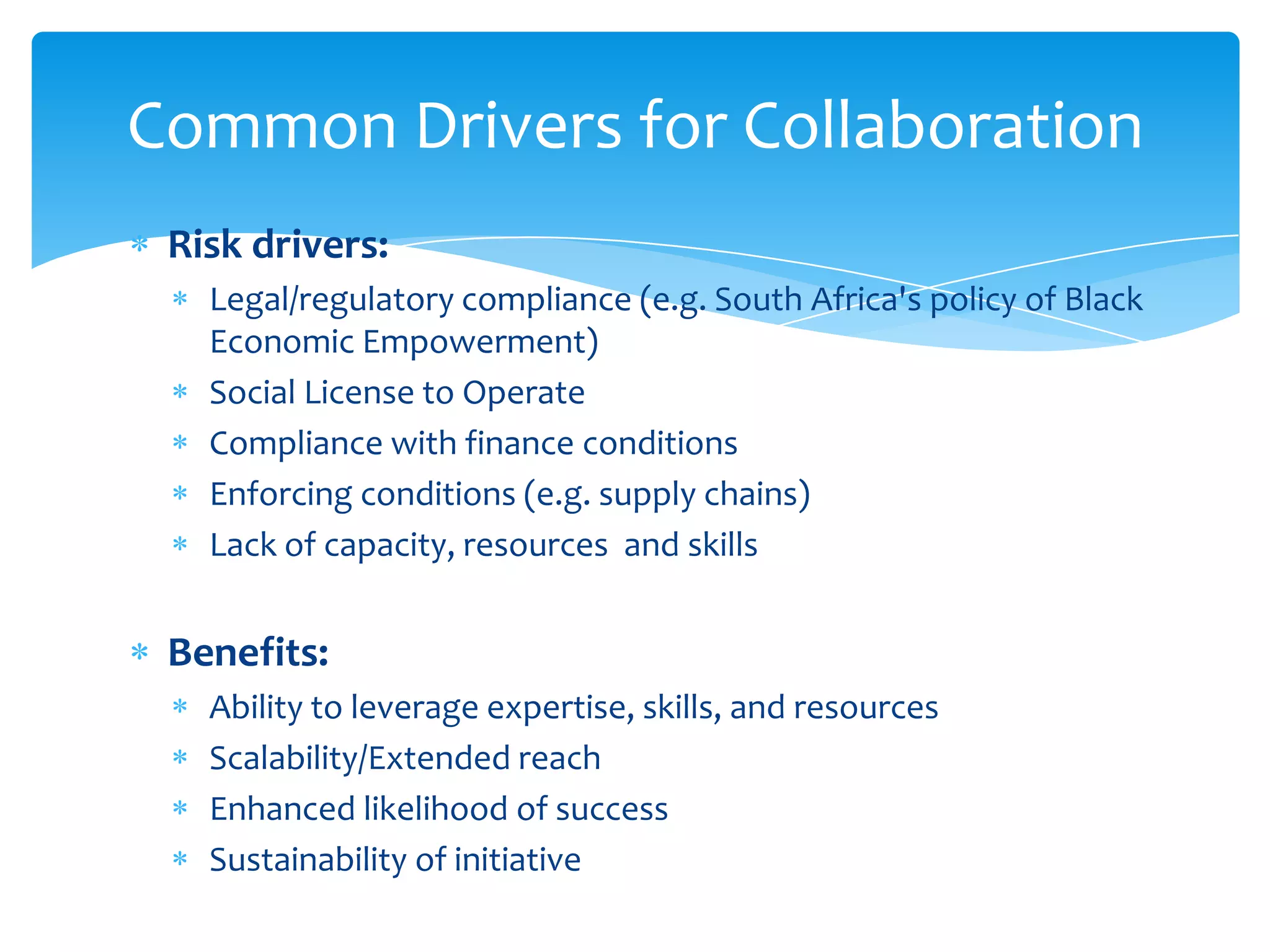 Multi stakeholder collaboration | PPTX