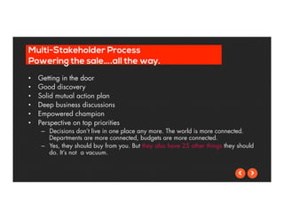 Multi-Stakeholder Selling: A Modern Approach | PPT