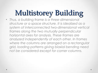 Multistorey building | PPT