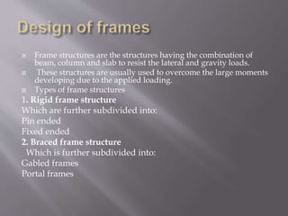 Multistorey frames | PPTX | Physics | Science