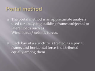 Multistorey frames | PPTX | Physics | Science