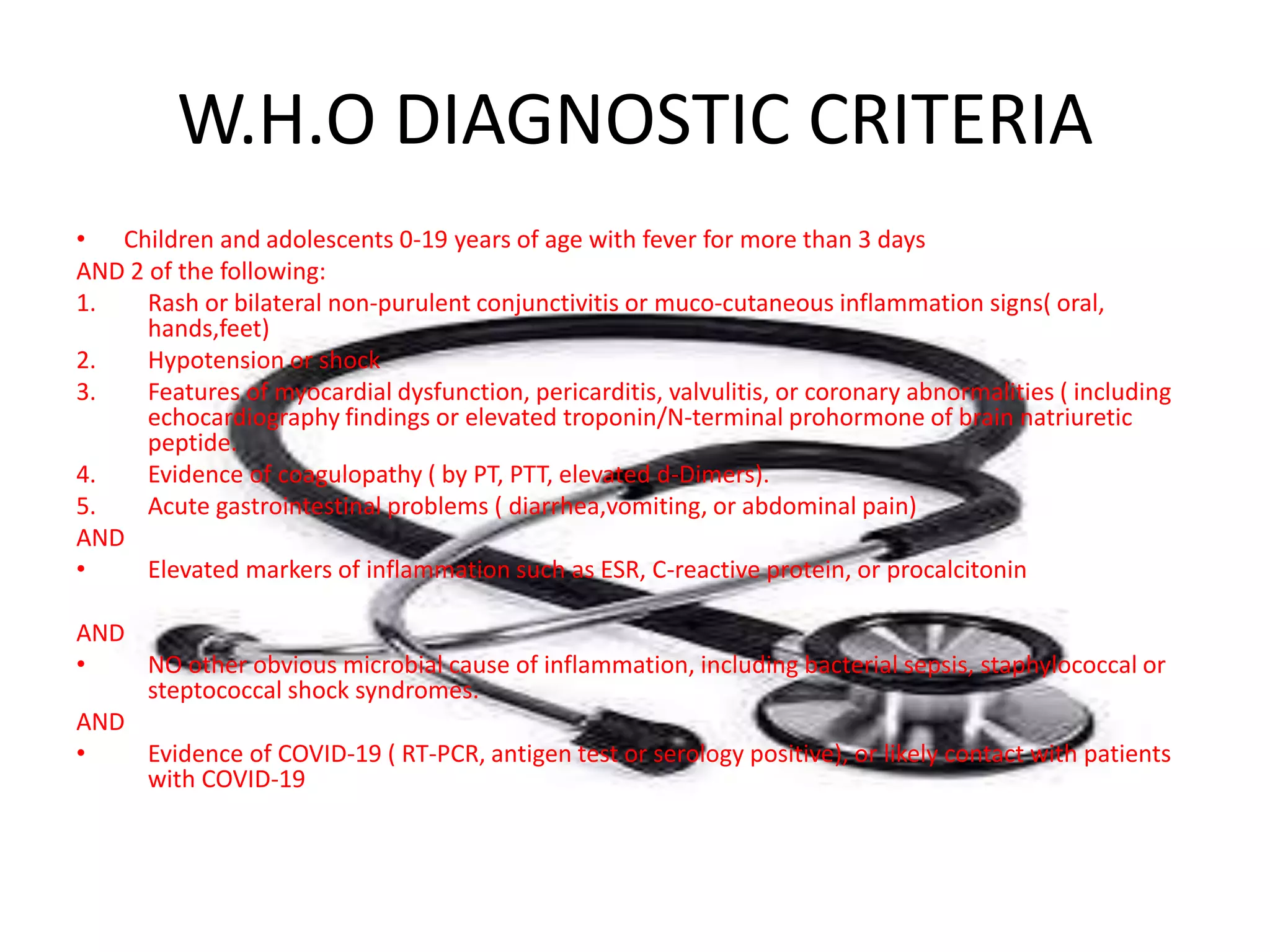 Multisystem inflammatory syndrome in children | PPTX