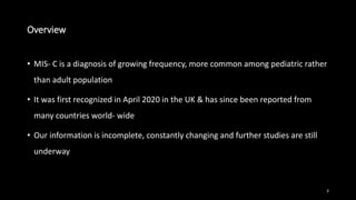 Multisystem Inflammatory Syndrome in Children | PPTX