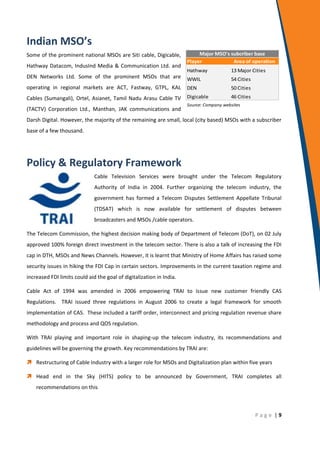 Multi System Operators - An Industry Perspective | PDF
