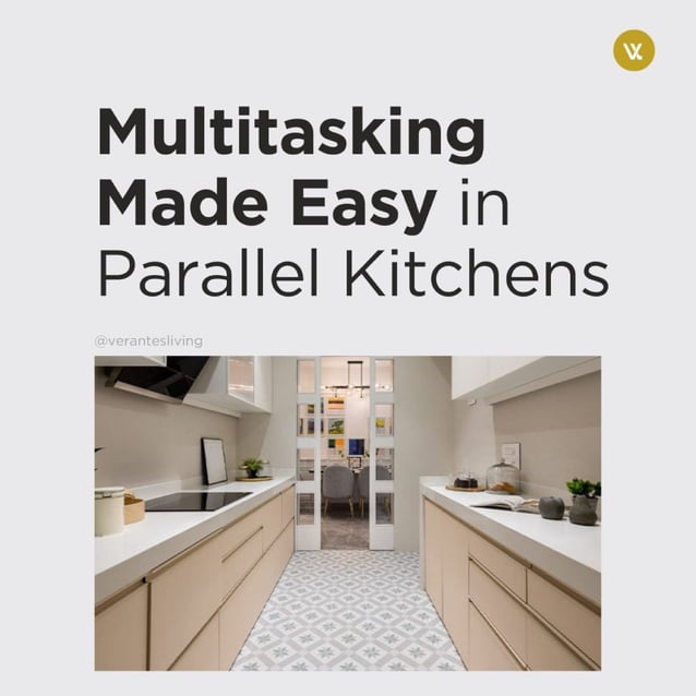 Multitasking made easy in parallel kitchens.pdf | Interior Decorating ...