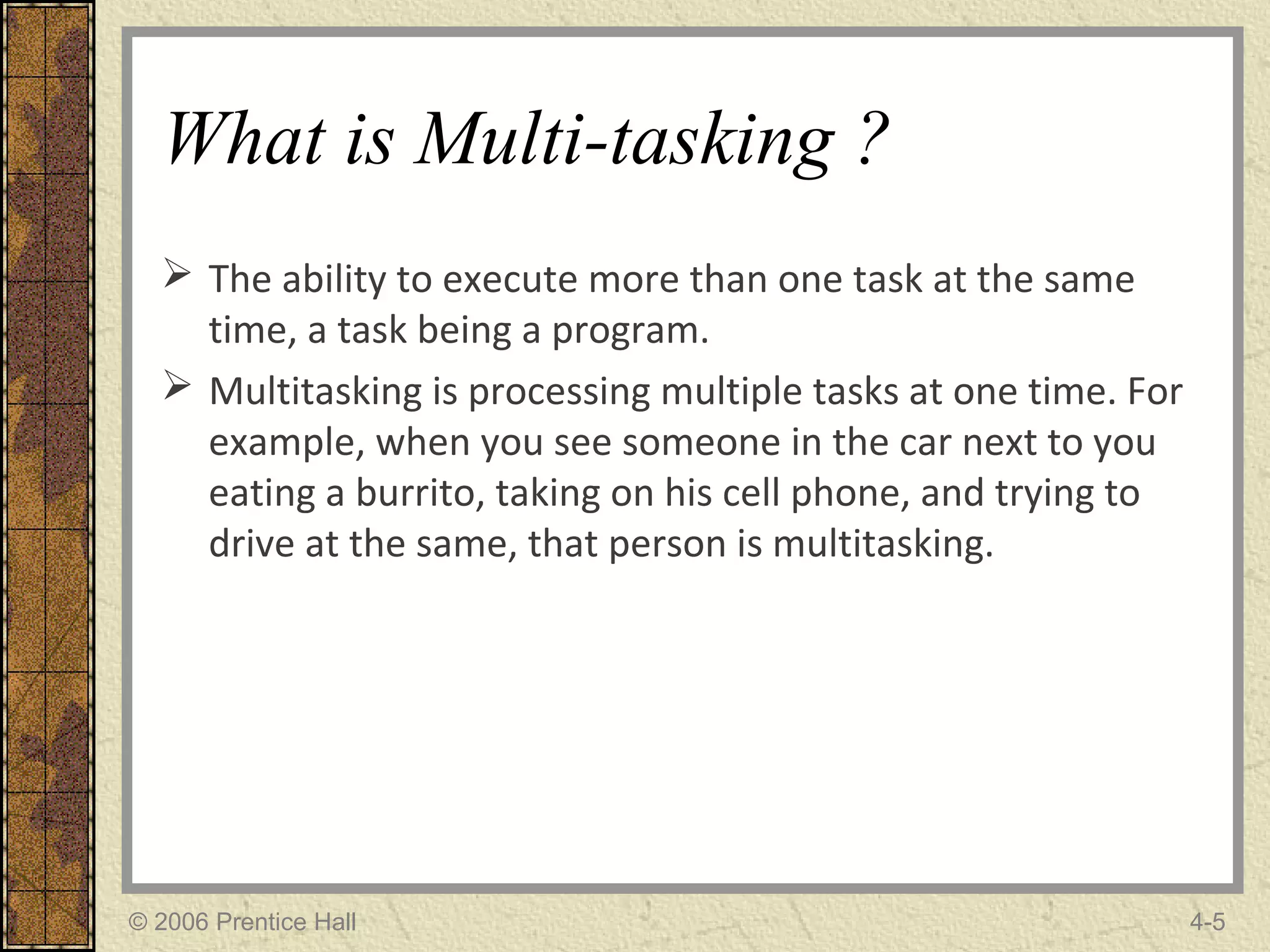 Multitasking presentation | PPT