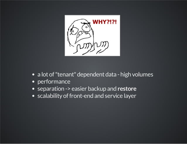 Multi-tenancy in Java | PPT
