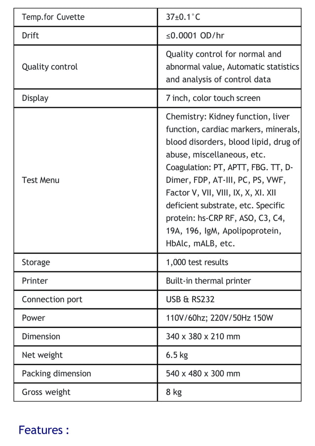 Multitest Analyzer LX100MTA | PDF