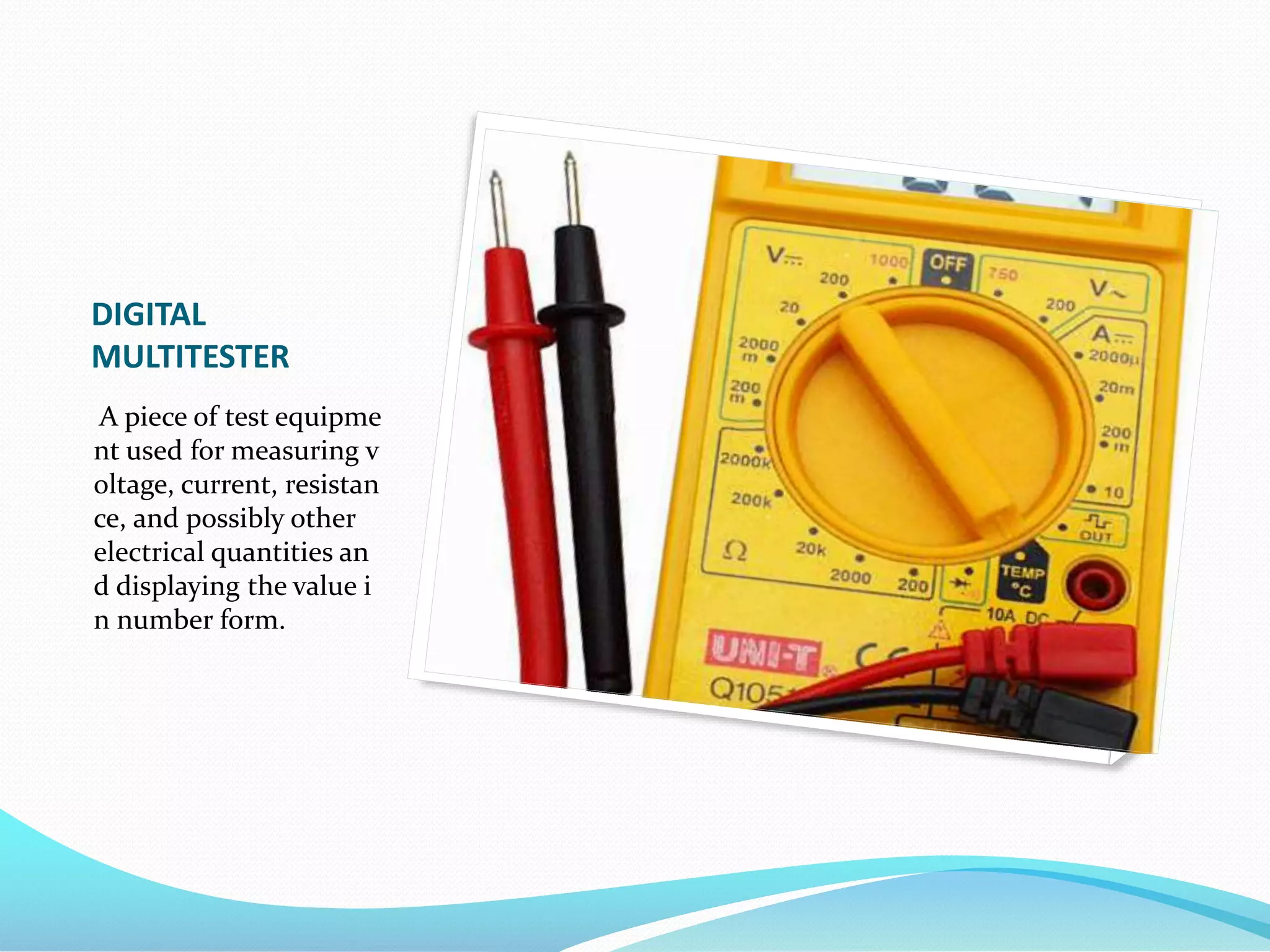 Multitester | PPTX