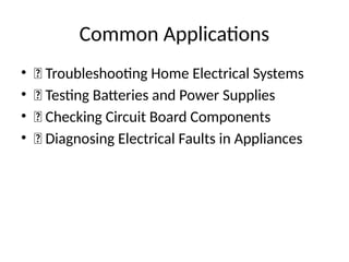 Multi_Tester_Presentation.pttx. grade 11 electrical installation and ...