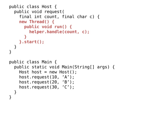 Multithread design pattern | PDF