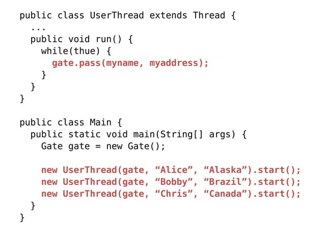 Multithread design pattern | PDF