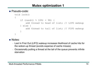 Multi-threaded Performance Pitfalls | PDF | Web Development | Internet