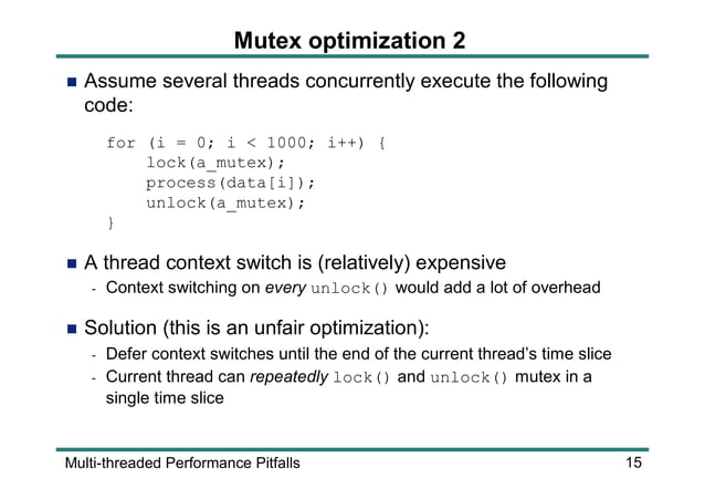Multi-threaded Performance Pitfalls | PDF | Web Development | Internet
