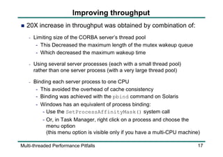 Multi-threaded Performance Pitfalls | PDF | Web Development | Internet