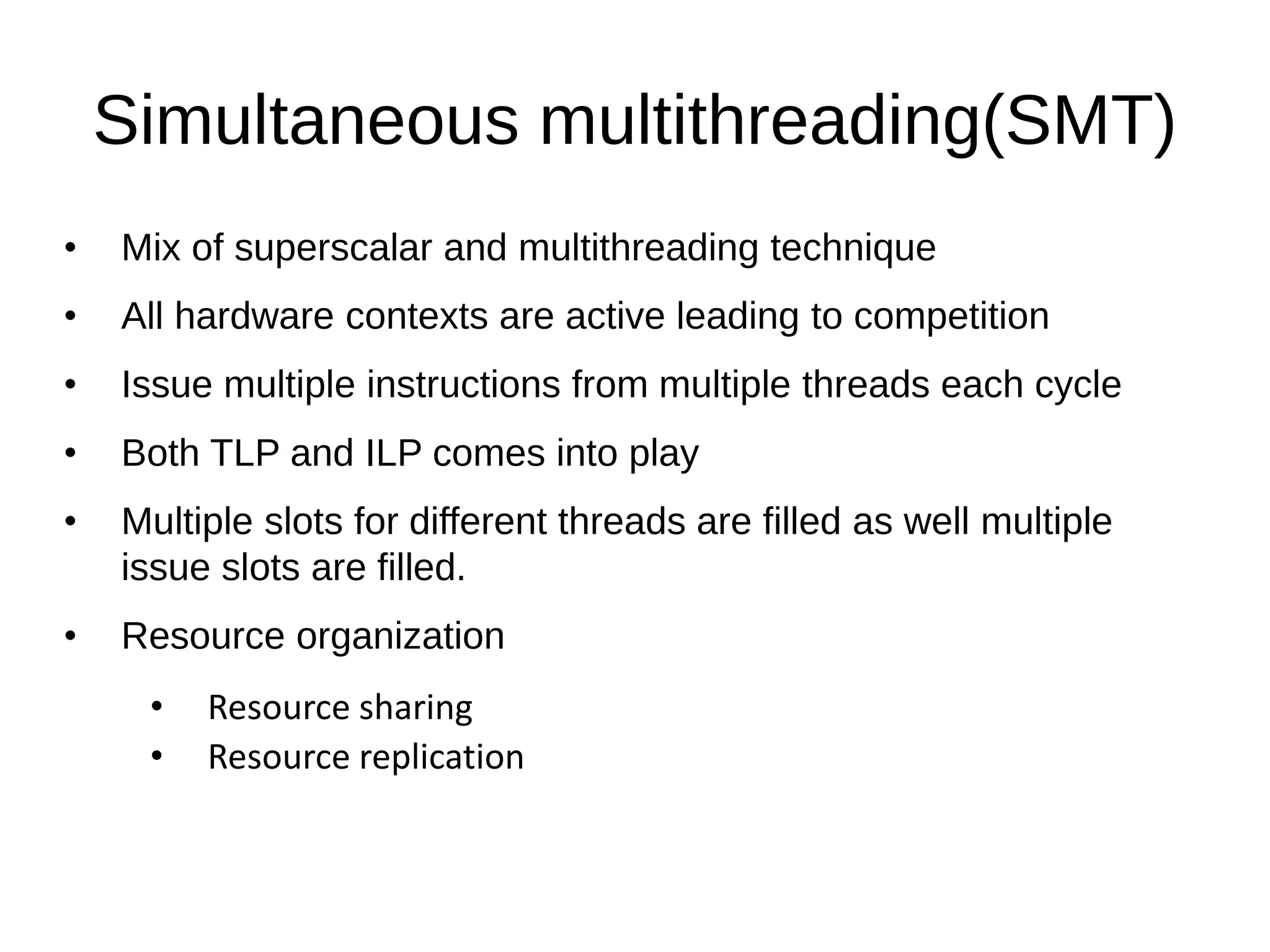 Multithreaded processors ppt | PDF