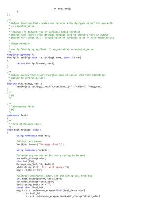 Multithreaded sockets c++11 | PDF | Programming Languages | Computing