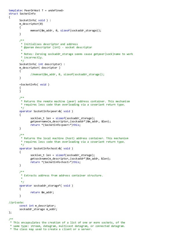 Multithreaded sockets c++11