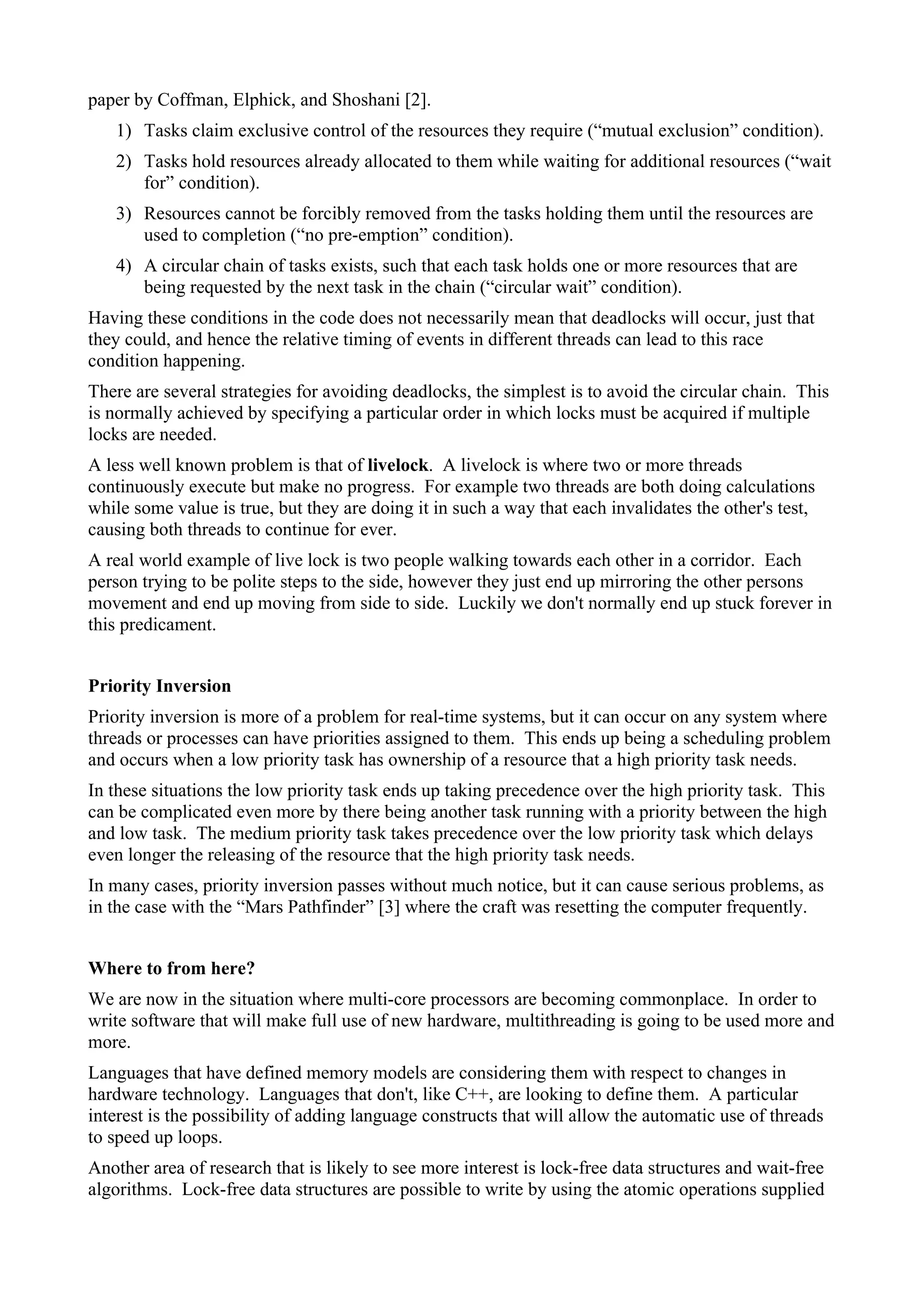 Multithreading 101 | PDF