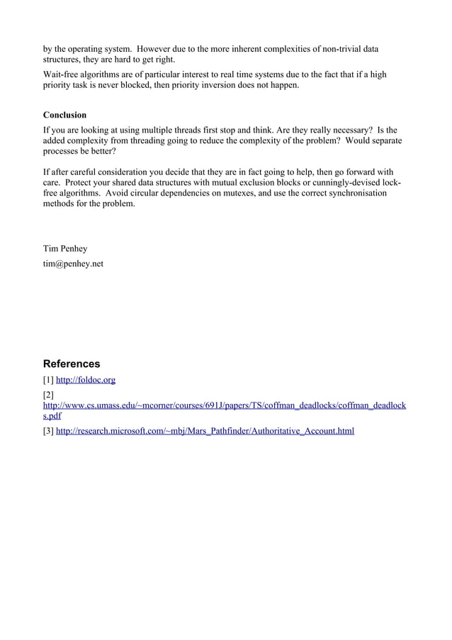 Multithreading 101 | PDF | Operating Systems | Computer Software and Applications