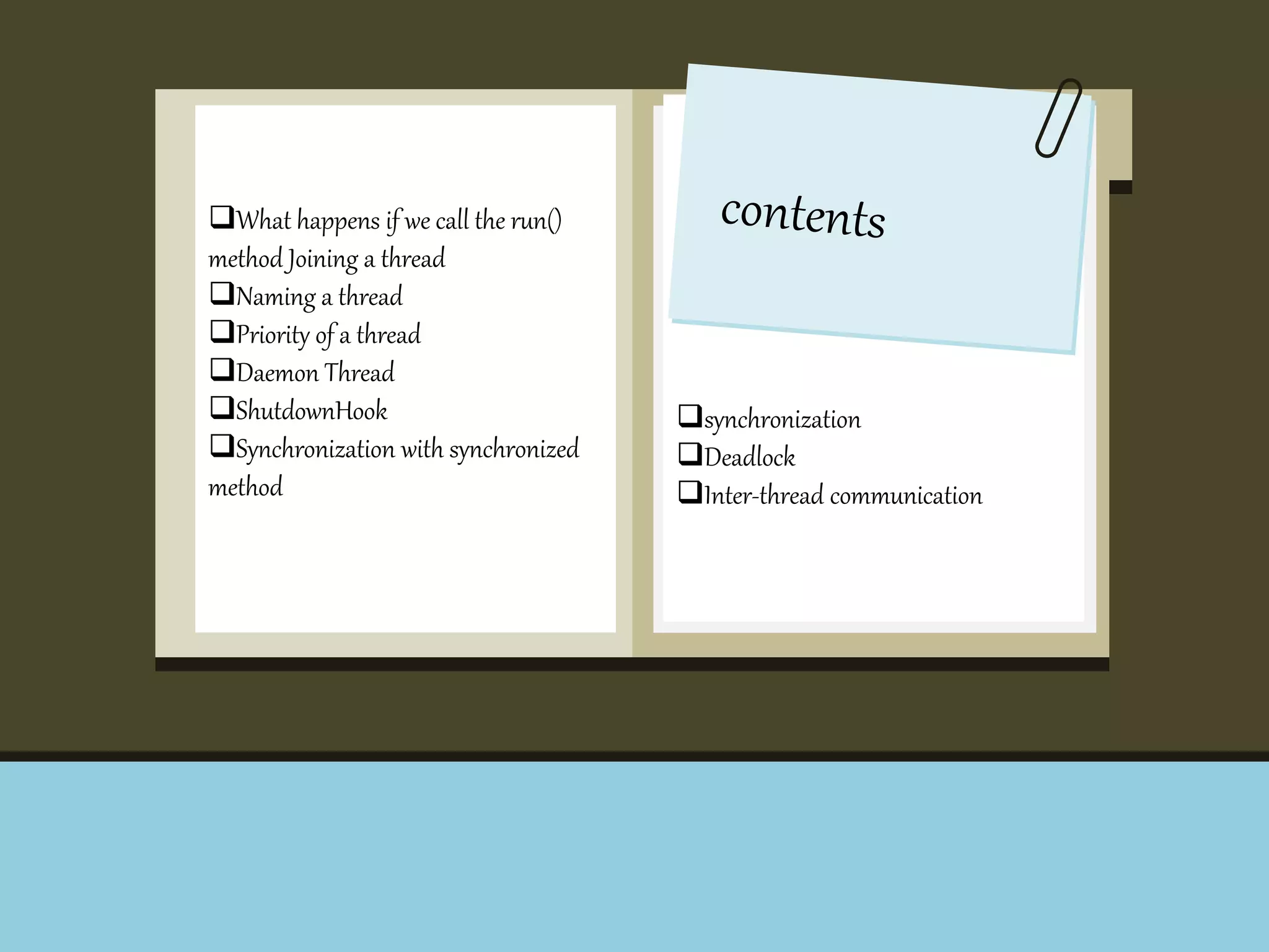 Multi threading | PPTX