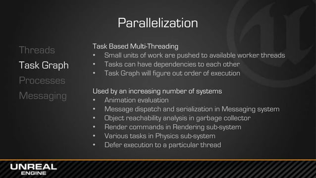 West Coast DevCon 2014: Concurrency & Parallelism in UE4 - Tips for programming with many CPU ...