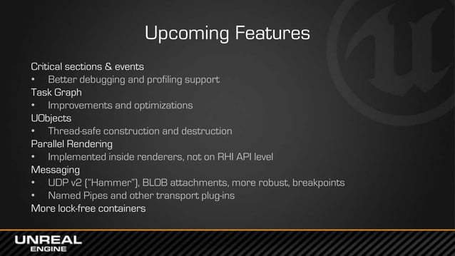 West Coast Devcon 2014 Concurrency And Parallelism In Ue4 Tips For Programming With Many Cpu