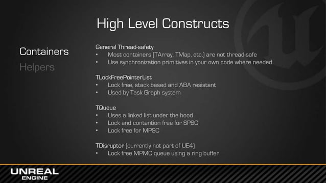 West Coast Devcon 2014 Concurrency And Parallelism In Ue4 Tips For Programming With Many Cpu