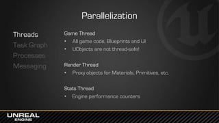 East Coast DevCon 2014: Concurrency & Parallelism in UE4 - Tips for programming with many CPU ...