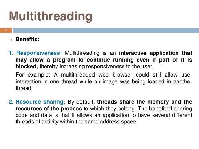 Multithreading