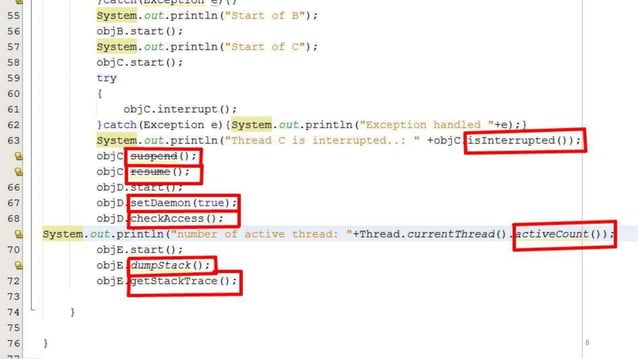 Multithreading in java | PPTX | Computing | Technology & Computing