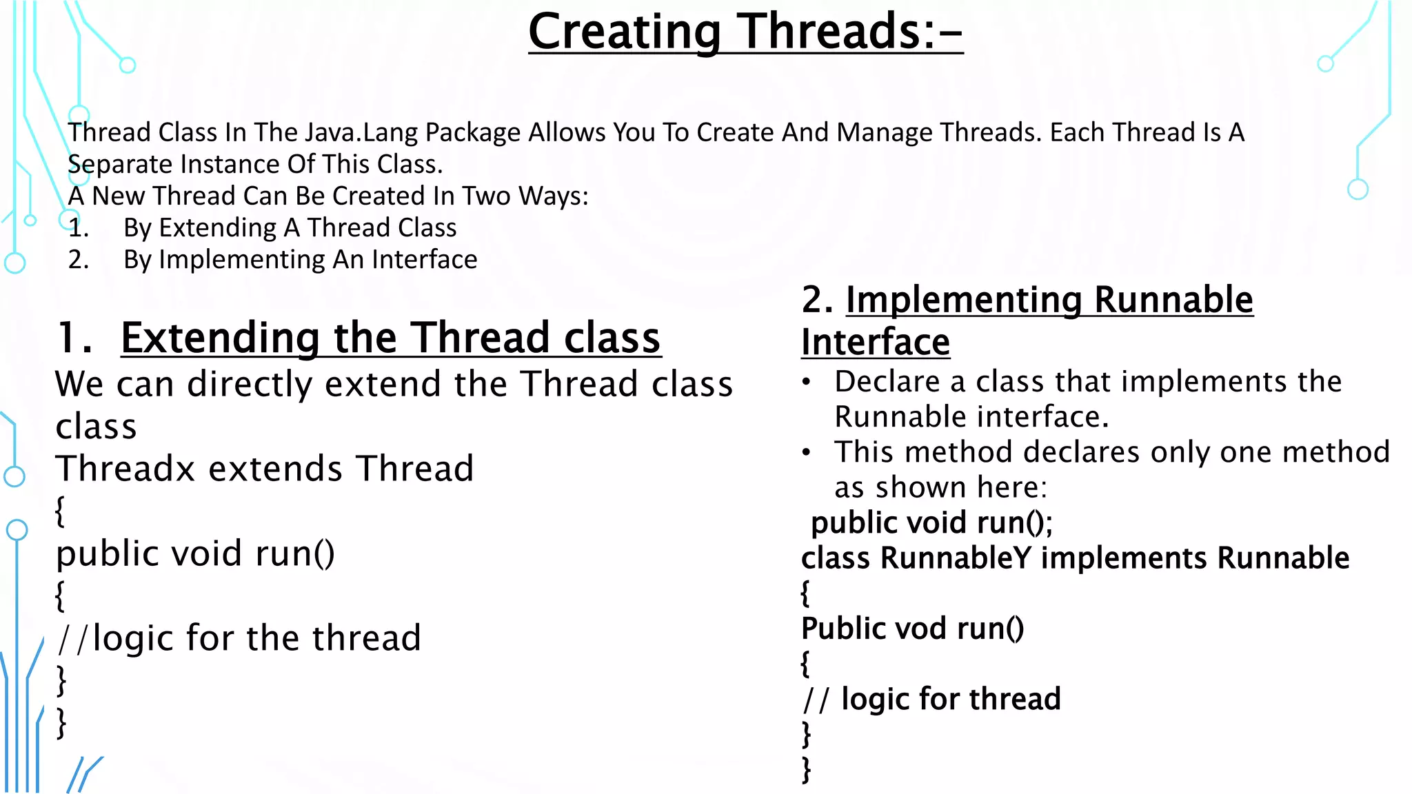 Multi threading | PPTX