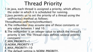 Multi threading | PPTX | Programming Languages | Computing