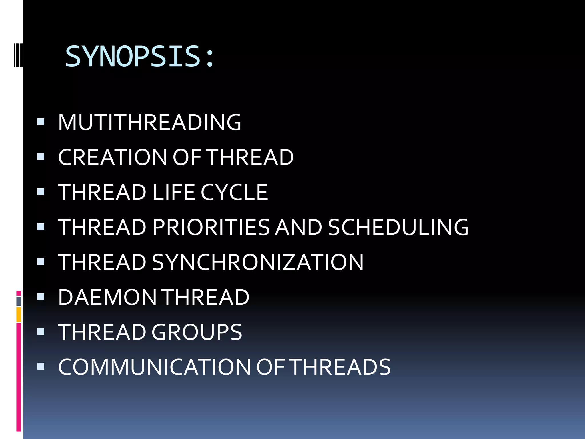Multithreading. | PPT