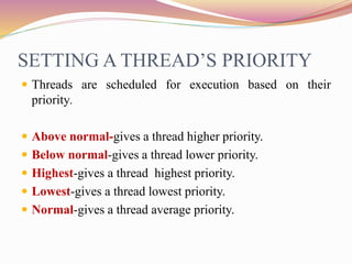 Multithreading | PPTX | Programming Languages | Computing