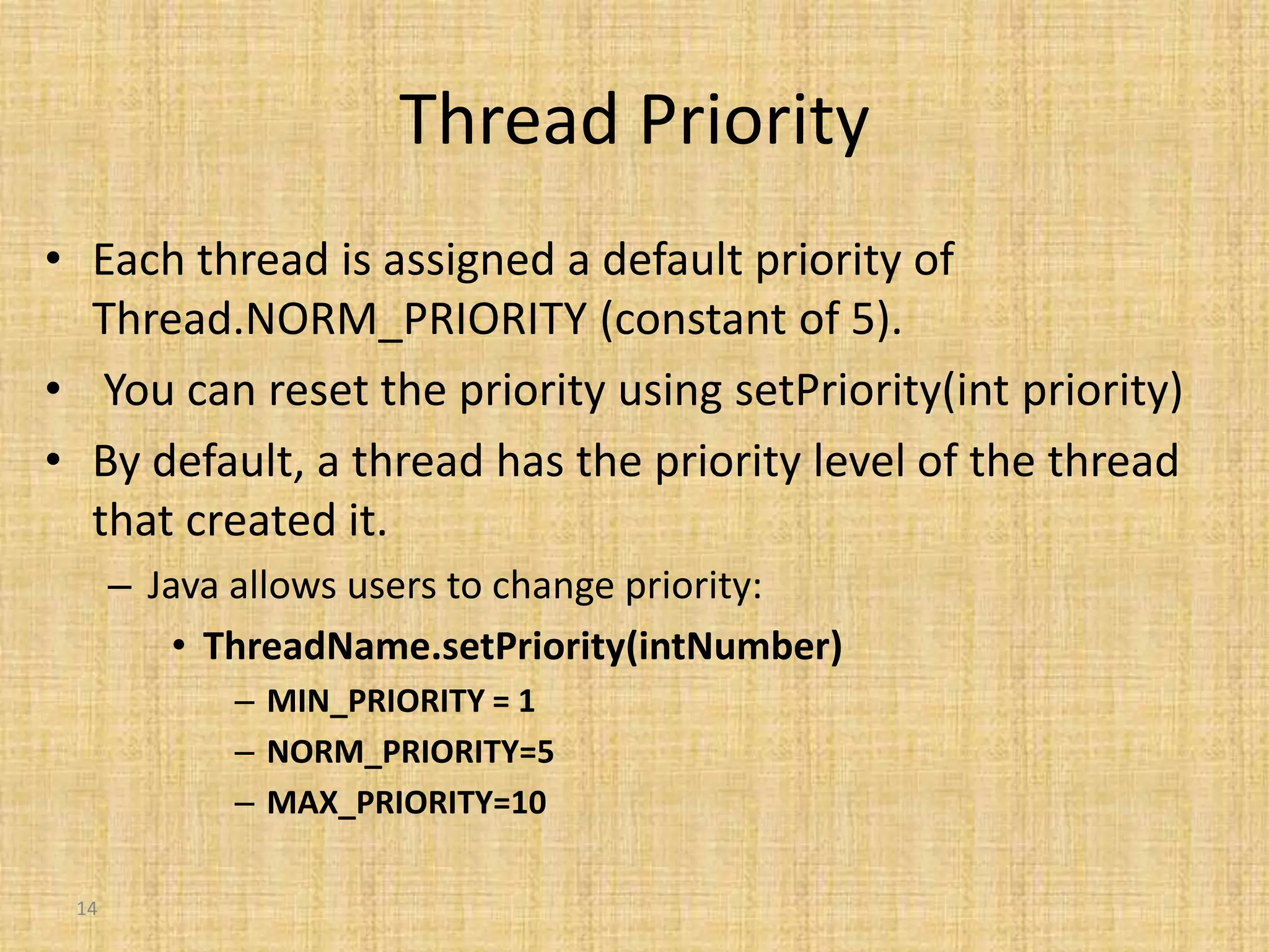 Multithreading | PPTX