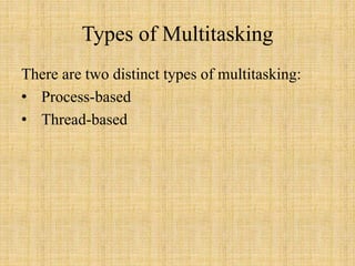 Multithreading | PPTX