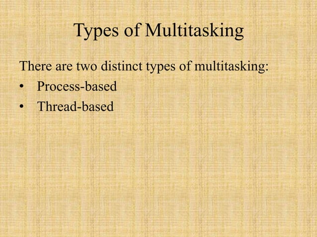 Multithreading | PPTX