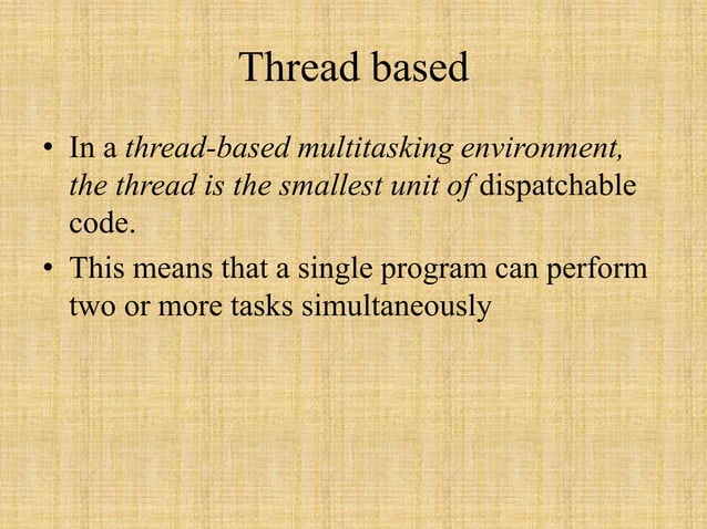 Multithreading | PPTX