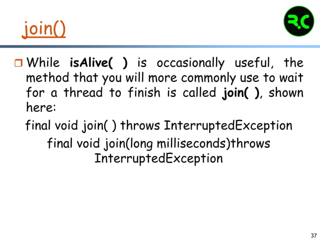 Multithreading | PPT