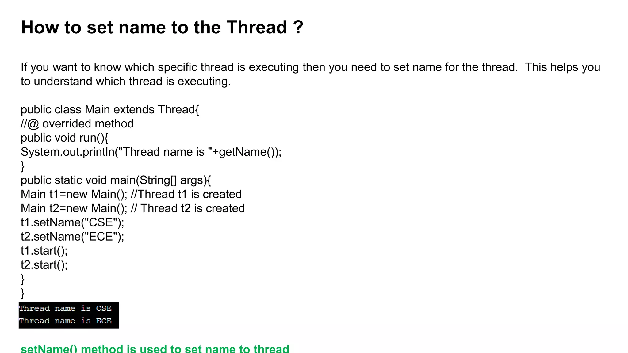 Multi threading | PPT