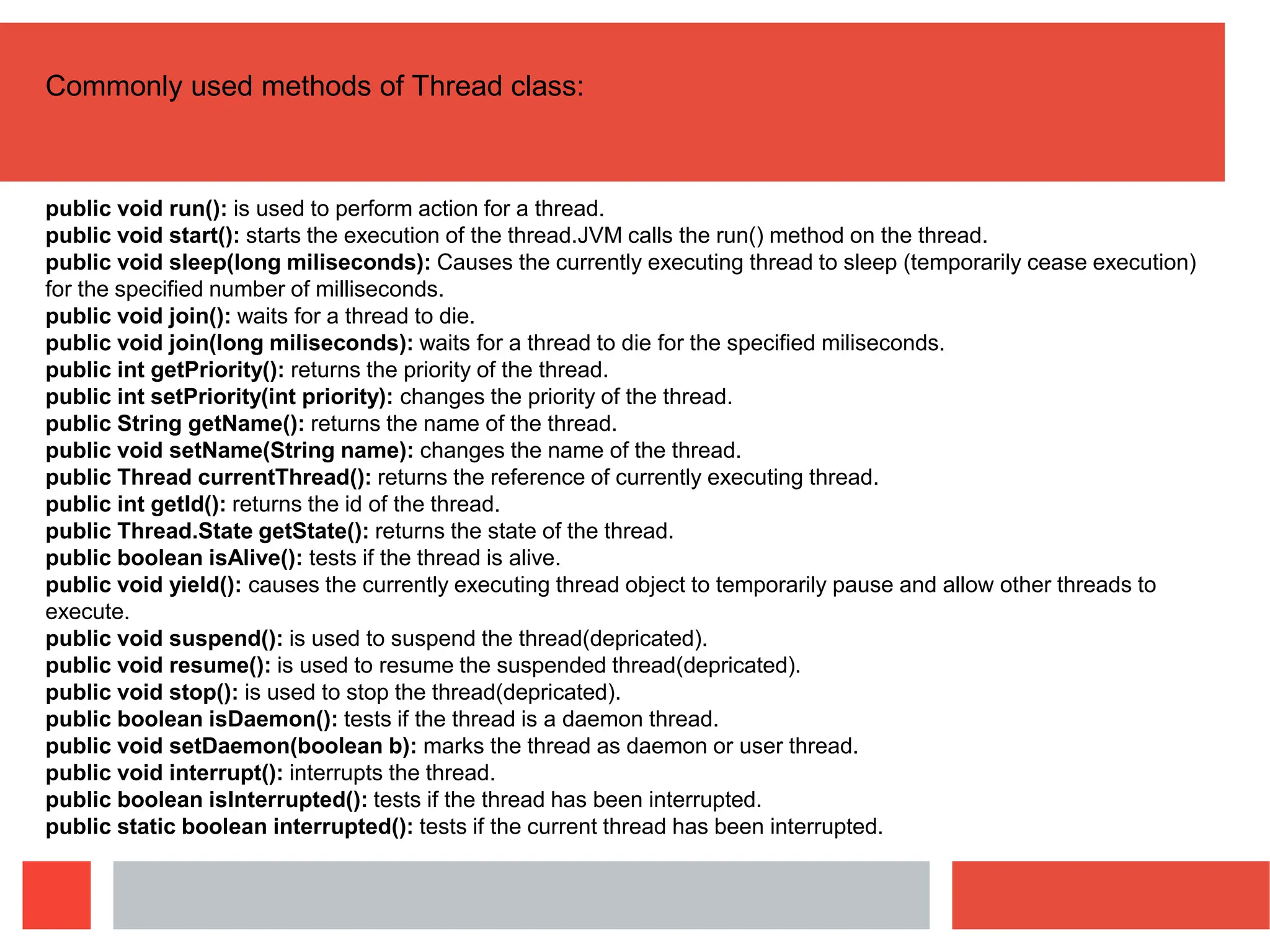 Multithreading In Java Object Oriented Programming Language Ppt 8886