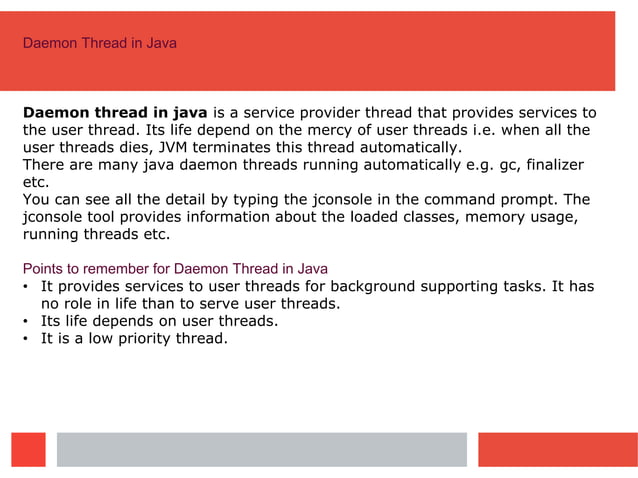 Multithreading In Java Object Oriented Programming Language Ppt