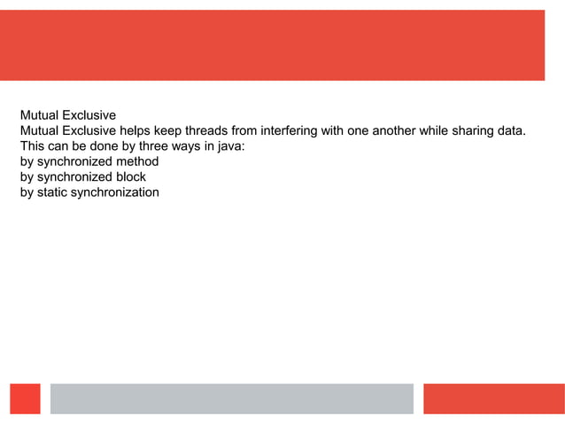 Multithreading in Java Object Oriented Programming language | PPT Multithreading in Java Object Oriented Programming language | PPT