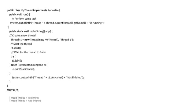 introduction to java Multithreading presentation.pptx introduction to java Multithreading presentation.pptx