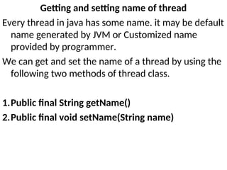 multhi threading concept in oops through java | PPT