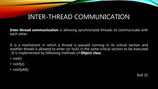 Multithreading and deadlock | PPT