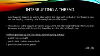 Multithreading and deadlock | PPT