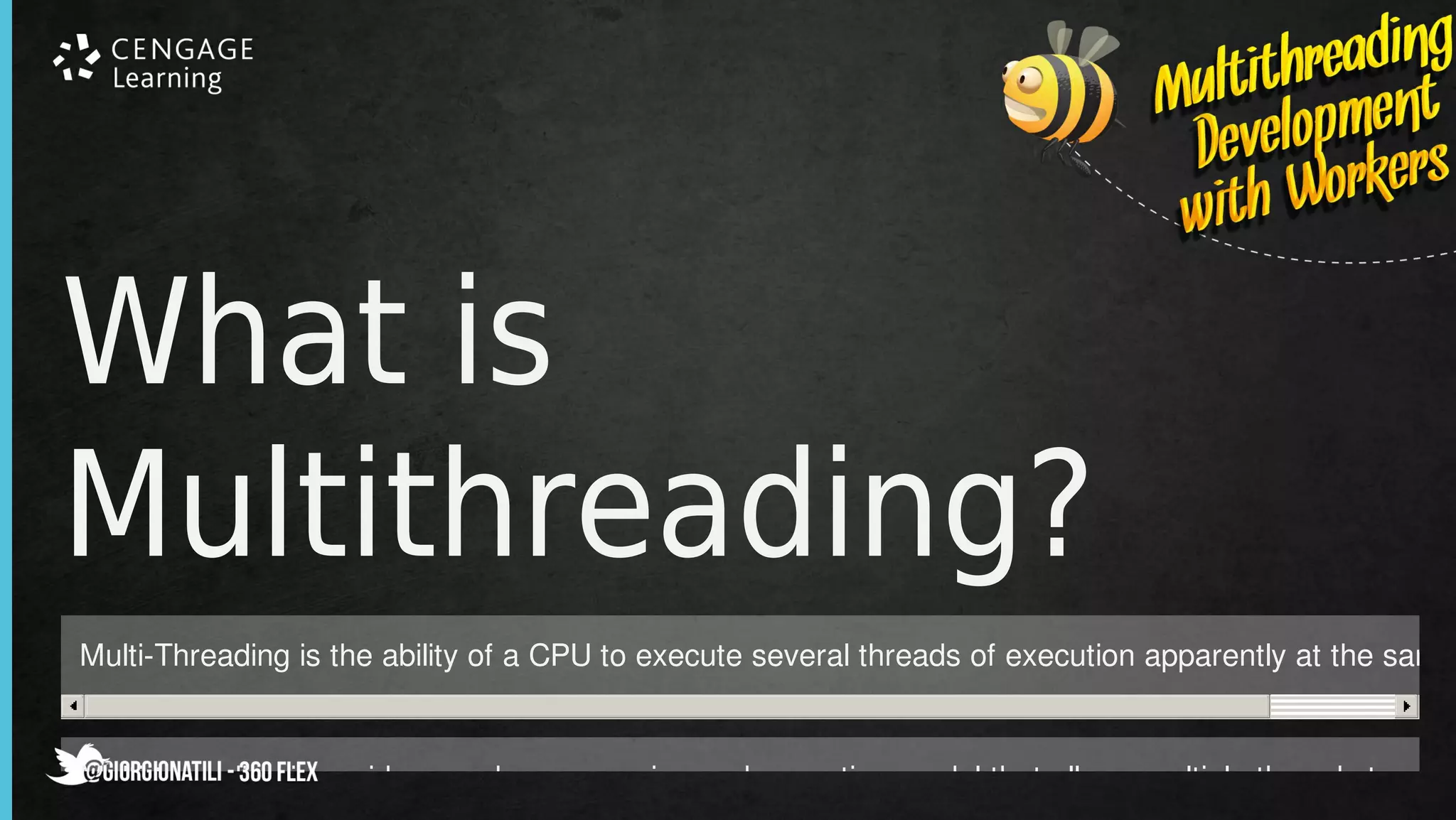 Multithreading development with workers | PPT
